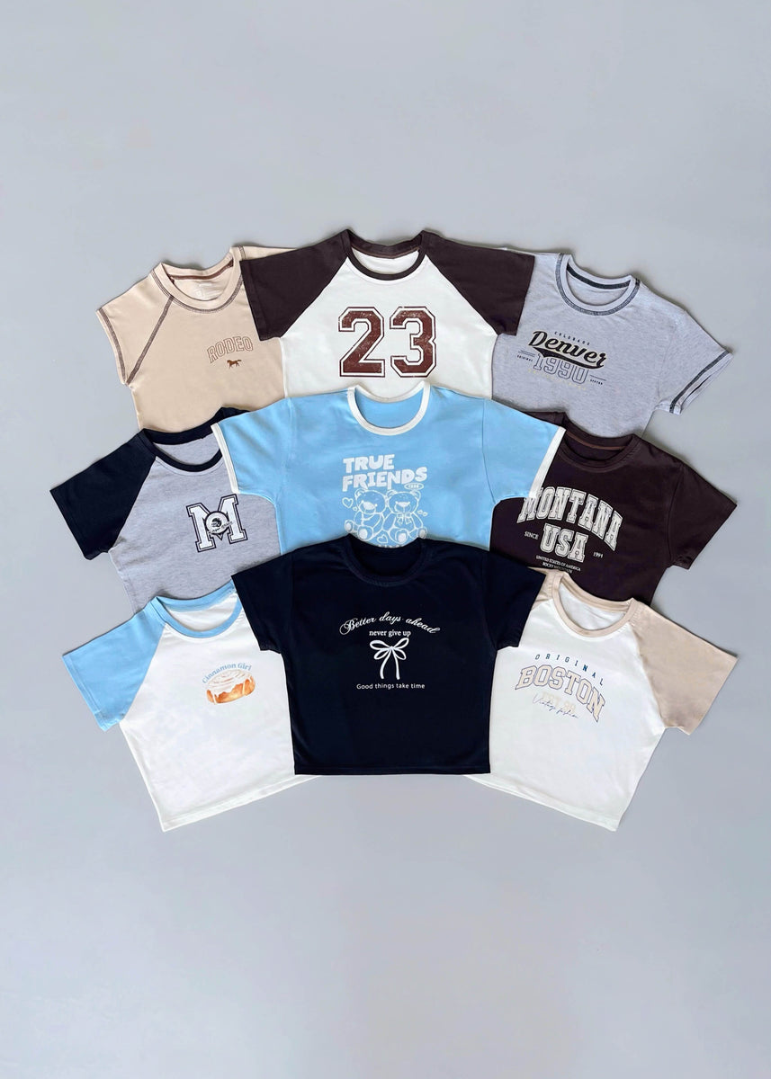 Pack Neutral baby tees x9 – emsa
